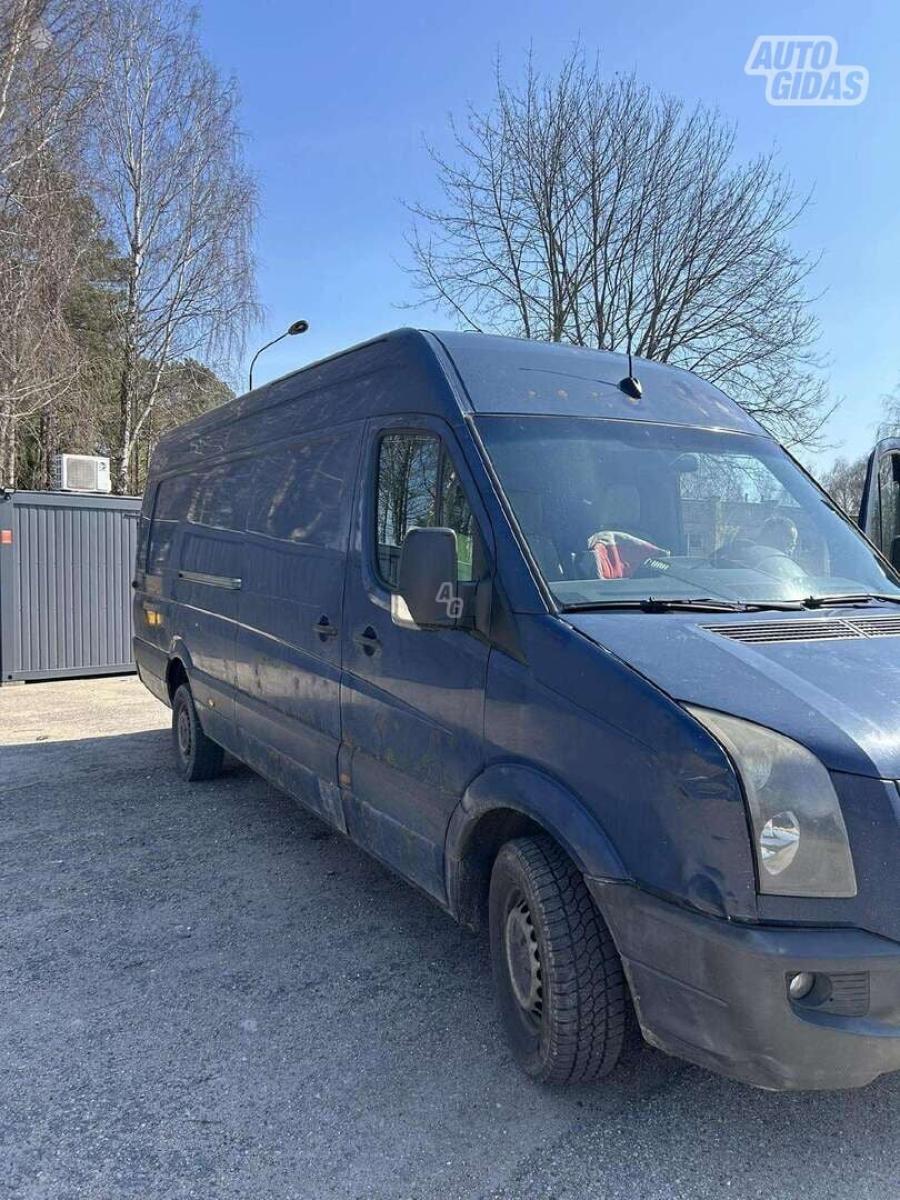 Blue Volkswagen Crafter 2009 in Moletai, with an engine capacity of 2.50 L and mileage of 500 thousand km for 3300 €, photo 2 on AUTOMOTO.COM.LV