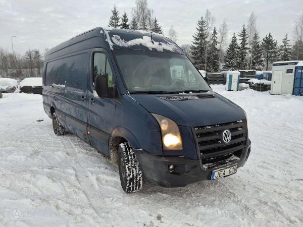 Zils Volkswagen Crafter 2009 Utena, ar dzinēja tilpumu 2.50 L un nobraukumu 500 tūkst. km par 2850 €, foto 2 vietnē AUTOMOTO.COM.LV