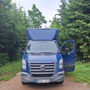 Zils Volkswagen Crafter 2011 Mažeikiai, ar dzinēja tilpumu 2.50 L un nobraukumu 1 tūkst. km par 7500 €, foto  vietnē AUTOMOTO.COM.LV
