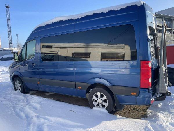 Zils Volkswagen Crafter 2014 Kauņa, ar dzinēja tilpumu 2.00 L un nobraukumu 282 tūkst. km par 9850 €, foto 3 vietnē AUTOMOTO.COM.LV