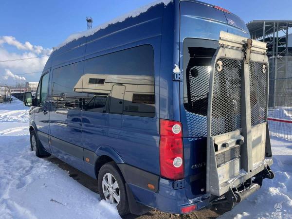 Zils Volkswagen Crafter 2014 Kauņa, ar dzinēja tilpumu 2.00 L un nobraukumu 282 tūkst. km par 9850 €, foto 5 vietnē AUTOMOTO.COM.LV