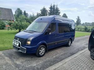 Blue Volkswagen Crafter 2014 in Rokiskis, with an engine capacity of 2.00 L and mileage of 500 thousand km for 7199 €, photo  on AUTOMOTO.COM.LV