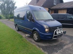 Blue Volkswagen Crafter 2014 in Rokiskis, with an engine capacity of 2.00 L and mileage of 500 thousand km for 7199 €, photo 3 on AUTOMOTO.COM.LV