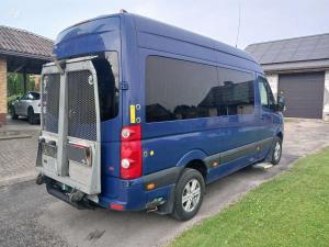 Blue Volkswagen Crafter 2014 in Rokiskis, with an engine capacity of 2.00 L and mileage of 500 thousand km for 7199 €, photo 10 on AUTOMOTO.COM.LV