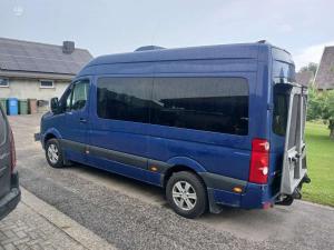 Blue Volkswagen Crafter 2014 in Rokiskis, with an engine capacity of 2.00 L and mileage of 500 thousand km for 7199 €, photo 13 on AUTOMOTO.COM.LV