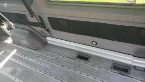 Blue Volkswagen Crafter 2014 in Rokiskis, with an engine capacity of 2.00 L and mileage of 500 thousand km for 7199 €, photo 19 on AUTOMOTO.COM.LV