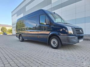 Blue Volkswagen Crafter 2014 in Dobele, with an engine capacity of 2.00 L and mileage of 215 thousand km for 9700 €, photo  on AUTOMOTO.COM.LV