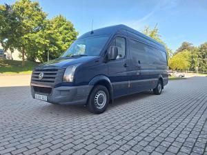 Blue Volkswagen Crafter 2014 in Dobele, with an engine capacity of 2.00 L and mileage of 215 thousand km for 9700 €, photo 3 on AUTOMOTO.COM.LV