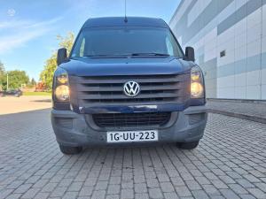 Blue Volkswagen Crafter 2014 in Dobele, with an engine capacity of 2.00 L and mileage of 215 thousand km for 9700 €, photo 9 on AUTOMOTO.COM.LV