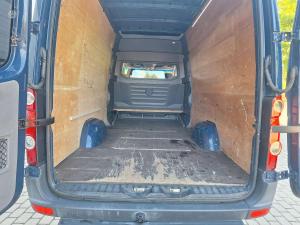 Blue Volkswagen Crafter 2014 in Dobele, with an engine capacity of 2.00 L and mileage of 215 thousand km for 9700 €, photo 14 on AUTOMOTO.COM.LV