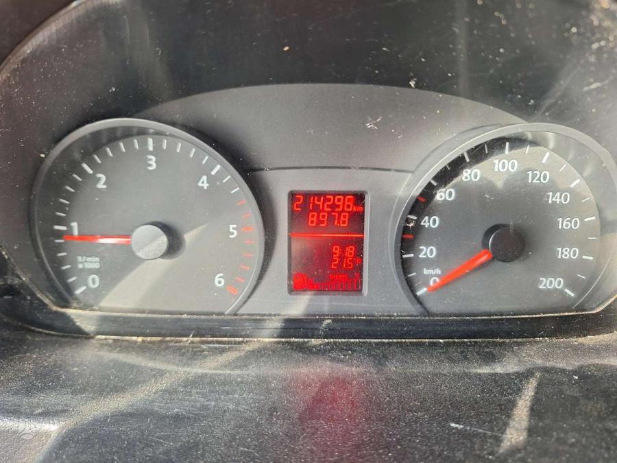 Blue Volkswagen Crafter 2014 in Dobele, with an engine capacity of 2.00 L and mileage of 215 thousand km for 9700 €, photo 16 on AUTOMOTO.COM.LV