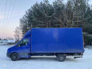 Zils Volkswagen Crafter 2015 Kauņa, ar dzinēja tilpumu 2.00 L un nobraukumu 408 tūkst. km par 11900 €, foto  vietnē AUTOMOTO.COM.LV