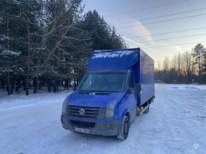 Blue Volkswagen Crafter 2015 in Kaunas, with an engine capacity of 2.00 L and mileage of 408 thousand km for 11900 €, photo 4 on AUTOMOTO.COM.LV