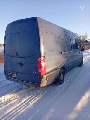 Blue Volkswagen Crafter 2016 in Kaunas, with an engine capacity of 2.00 L and mileage of 230 thousand km for 6200 €, photo  on AUTOMOTO.COM.LV