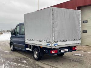 Blue Volkswagen Crafter 2019 in Ukmerge, with an engine capacity of 1.97 L and mileage of 105 thousand km for 23900 €, photo 5 on AUTOMOTO.COM.LV