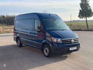 Blue Volkswagen Crafter 2019 in Ukmerge, with an engine capacity of 1.97 L and mileage of 144 thousand km for 15900 €, photo 3 on AUTOMOTO.COM.LV