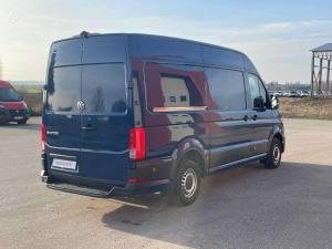 Blue Volkswagen Crafter 2019 in Ukmerge, with an engine capacity of 1.97 L and mileage of 144 thousand km for 15900 €, photo 4 on AUTOMOTO.COM.LV