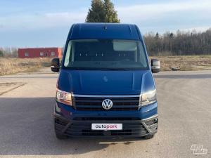Blue Volkswagen Crafter 2019 in Vilnius, with an engine capacity of 2.00 L and mileage of 144 thousand km for 15900 €, photo 2 on AUTOMOTO.COM.LV