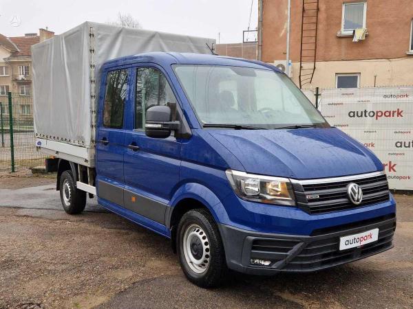 Zils Volkswagen Crafter 2019 Klaipėda, ar dzinēja tilpumu 1.97 L un nobraukumu 72 tūkst. km par 26500 €, foto 2 vietnē AUTOMOTO.COM.LV