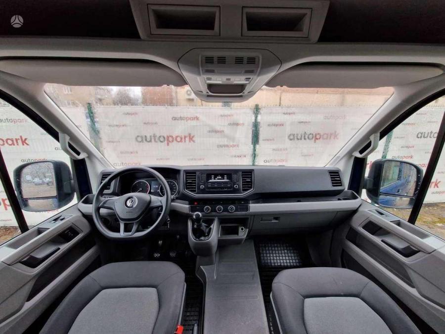 Blue Volkswagen Crafter 2019 in Klaipeda, with an engine capacity of 1.97 L and mileage of 72 thousand km for 26500 €, photo 6 on AUTOMOTO.COM.LV