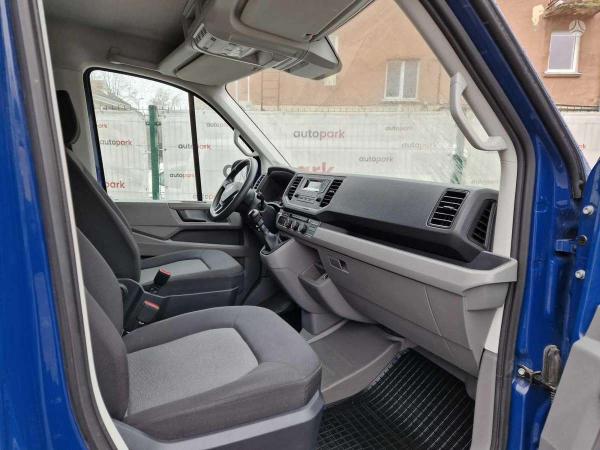 Zils Volkswagen Crafter 2019 Klaipėda, ar dzinēja tilpumu 1.97 L un nobraukumu 72 tūkst. km par 26500 €, foto 7 vietnē AUTOMOTO.COM.LV