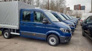 Blue Volkswagen Crafter 2019 in Klaipeda, with an engine capacity of 1.97 L and mileage of 72 thousand km for 26500 €, photo 18 on AUTOMOTO.COM.LV