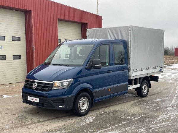 Zils Volkswagen Crafter 2019 Ukmergė, ar dzinēja tilpumu 1.97 L un nobraukumu 105 tūkst. km par 23900 €, foto 1 vietnē AUTOMOTO.COM.LV