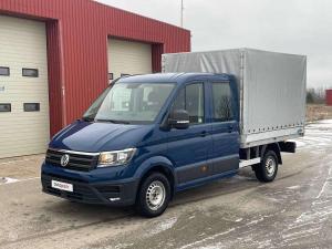 Zils Volkswagen Crafter 2019 Ukmergė, ar dzinēja tilpumu 1.97 L un nobraukumu 105 tūkst. km par 23900 €, foto  vietnē AUTOMOTO.COM.LV