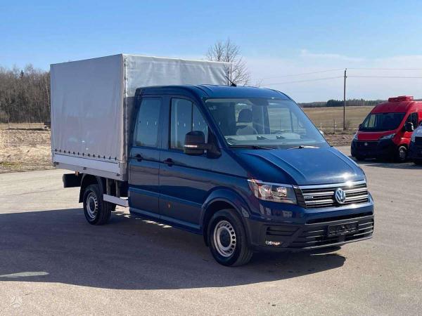 Zils Volkswagen Crafter 2019 Ukmergė, ar dzinēja tilpumu 1.97 L un nobraukumu 71 tūkst. km par 24900 €, foto 2 vietnē AUTOMOTO.COM.LV