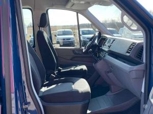 Blue Volkswagen Crafter 2019 in Ukmerge, with an engine capacity of 1.97 L and mileage of 71 thousand km for 24900 €, photo 7 on AUTOMOTO.COM.LV