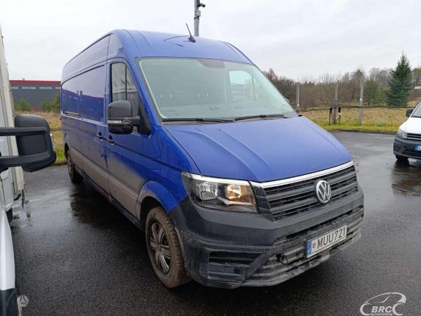 Blue Volkswagen Crafter 2020 in Vilnius, with an engine capacity of 1.97 L and mileage of 311 thousand km for 9400 €, photo 8 on AUTOMOTO.COM.LV