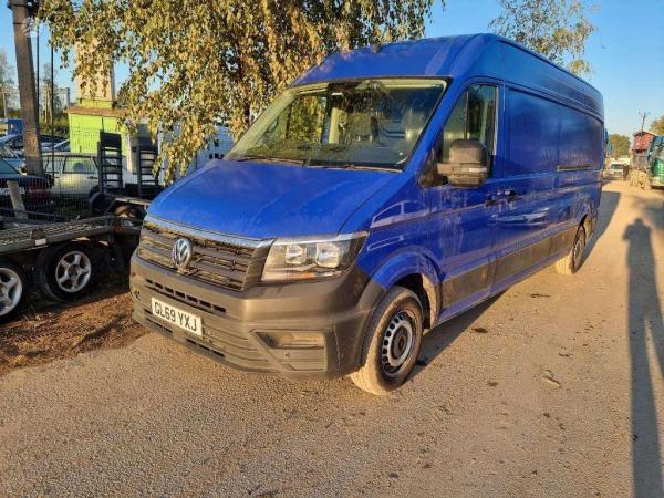 Zils Volkswagen Crafter 2020 Šauļi, ar dzinēja tilpumu 0.00 L un nobraukumu 80 tūkst. km par 10900 €, foto 9 vietnē AUTOMOTO.COM.LV