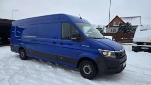 Blue Volkswagen Crafter 2022 in Taurage, with an engine capacity of 2.00 L and mileage of 197 thousand km for 17000 €, photo  on AUTOMOTO.COM.LV