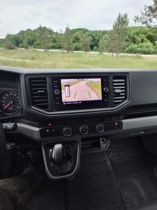 Blue Volkswagen Crafter 2022 in Taurage, with an engine capacity of 1.97 L and mileage of 300 thousand km for 18029 €, photo 9 on AUTOMOTO.COM.LV
