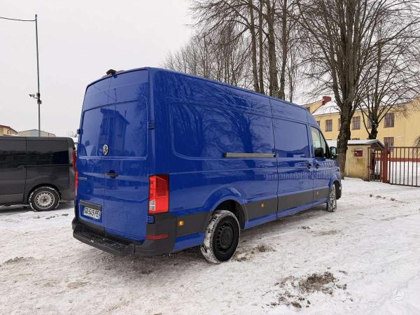 Blue Volkswagen Crafter 2023 in Taurage, with an engine capacity of 1.97 L and mileage of 212 thousand km for 17606 €, photo 5 on AUTOMOTO.COM.LV