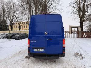 Blue Volkswagen Crafter 2023 in Taurage, with an engine capacity of 1.97 L and mileage of 212 thousand km for 17606 €, photo 6 on AUTOMOTO.COM.LV