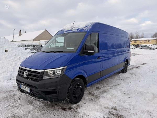 Blue Volkswagen Crafter 2023 in Taurage, with an engine capacity of 1.97 L and mileage of 212 thousand km for 17364 €, photo 1 on AUTOMOTO.COM.LV