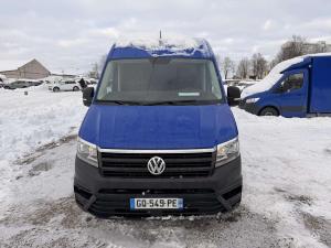 Blue Volkswagen Crafter 2023 in Taurage, with an engine capacity of 1.97 L and mileage of 212 thousand km for 17364 €, photo 3 on AUTOMOTO.COM.LV