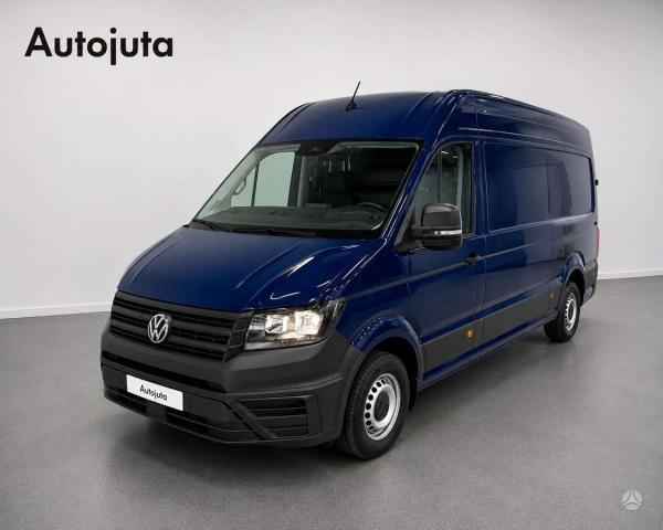 Blue Volkswagen Crafter 2026 in Kaunas, with an engine capacity of 1.97 L and mileage of 0 thousand km for 46100 €, photo 1 on AUTOMOTO.COM.LV