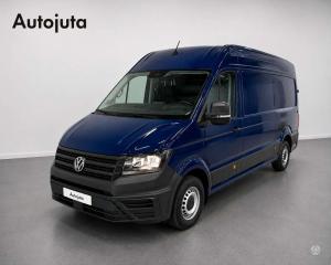 Blue Volkswagen Crafter 2026 in Kaunas, with an engine capacity of 1.97 L and mileage of 0 thousand km for 46100 €, photo  on AUTOMOTO.COM.LV