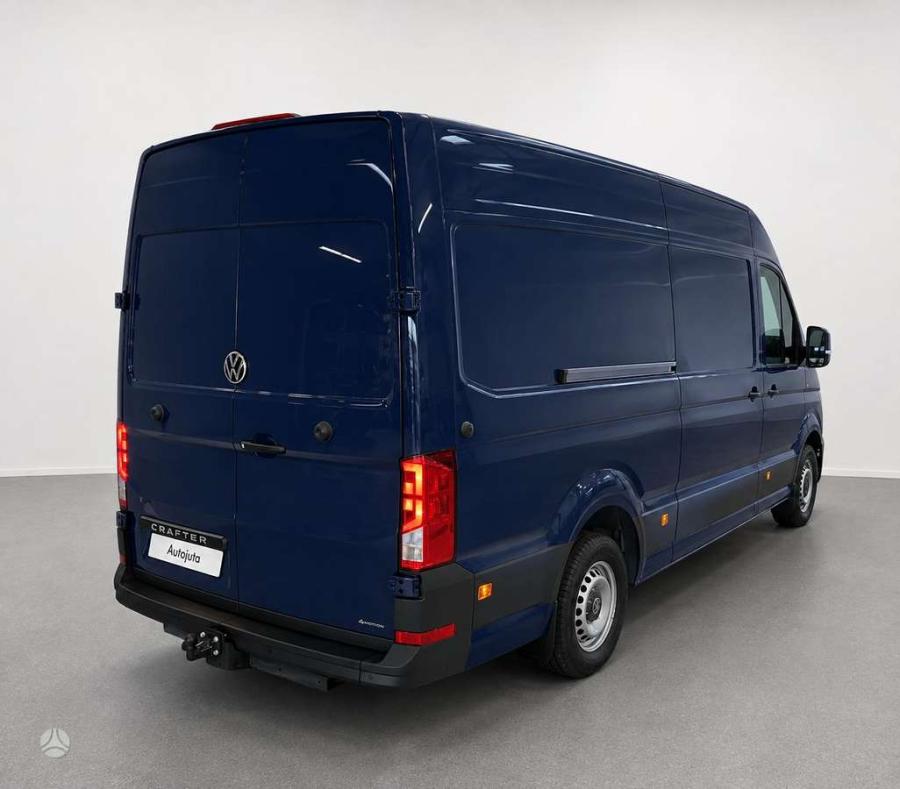 Blue Volkswagen Crafter 2026 in Kaunas, with an engine capacity of 1.97 L and mileage of 0 thousand km for 46100 €, photo 4 on AUTOMOTO.COM.LV