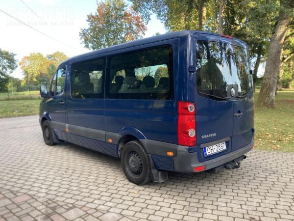 Blue Volkswagen Crafter 2006 in Jelgava, with an engine capacity of 2.50 L and mileage of 267 thousand km for 4950 €, photo 5 on AUTOMOTO.COM.LV
