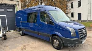 Blue Volkswagen Crafter 2007 in Jurmala, with an engine capacity of 2.50 L and mileage of 200 thousand km for 12000 €, photo  on AUTOMOTO.COM.LV