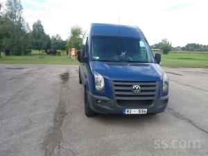 Blue Volkswagen Crafter 2008 in Riga, with an engine capacity of 2.50 L and mileage of 0 thousand km for 8200 €, photo  on AUTOMOTO.COM.LV