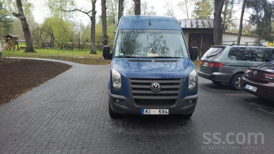 Zils Volkswagen Crafter 2008 Rīga, ar dzinēja tilpumu 2.50 L un nobraukumu 0 tūkst. km par 8200 €, foto 7 vietnē AUTOMOTO.COM.LV