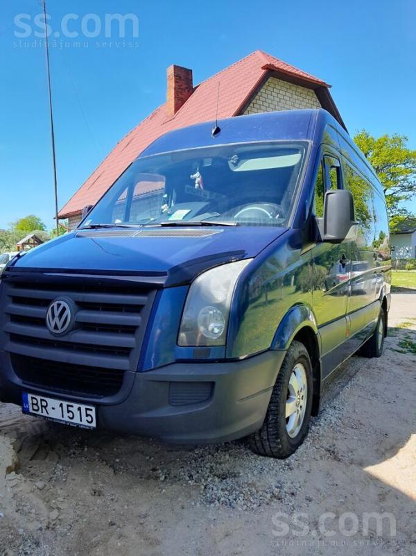 Zils Volkswagen Crafter 2009 Cēsis, ar dzinēja tilpumu 2.50 L un nobraukumu 401 tūkst. km par 5700 €, foto 1 vietnē AUTOMOTO.COM.LV