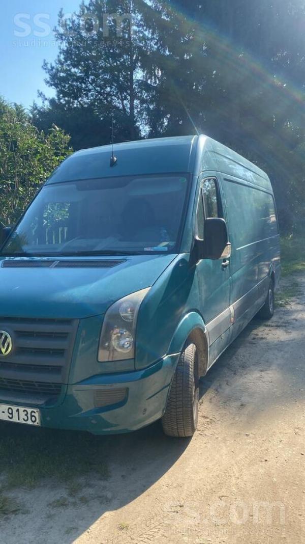 Zils Volkswagen Crafter 2010 Rīga, ar dzinēja tilpumu 2.50 L un nobraukumu 0 tūkst. km par 6500 €, foto 1 vietnē AUTOMOTO.COM.LV
