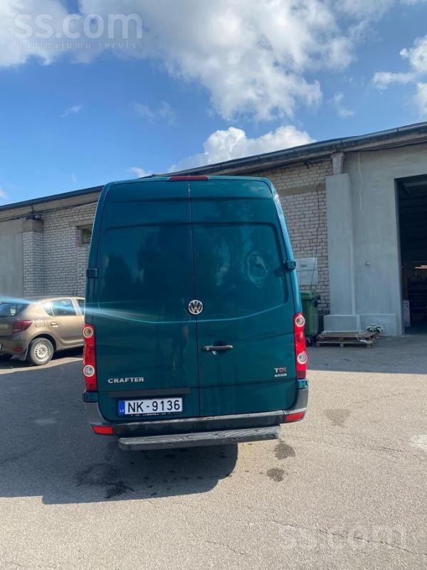 Zils Volkswagen Crafter 2010 Rīga, ar dzinēja tilpumu 2.50 L un nobraukumu 0 tūkst. km par 6500 €, foto 3 vietnē AUTOMOTO.COM.LV