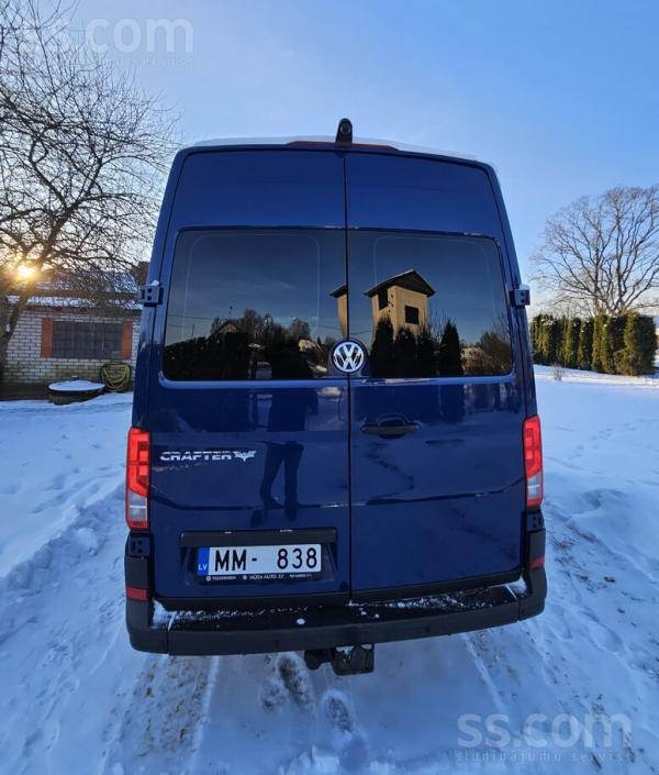 Zils Volkswagen Crafter 2019 Valmiera, ar dzinēja tilpumu 2.00 L un nobraukumu 209 tūkst. km par 23700 €, foto 3 vietnē AUTOMOTO.COM.LV