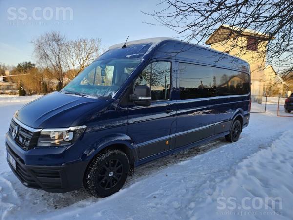 Zils Volkswagen Crafter 2019 Valmiera, ar dzinēja tilpumu 2.00 L un nobraukumu 209 tūkst. km par 23700 €, foto 1 vietnē AUTOMOTO.COM.LV